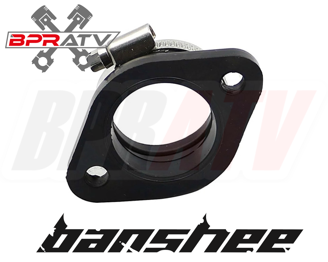 Banshee 28mm Carb Intake Manifolds One Piece Billet Manifold + Intakes ...