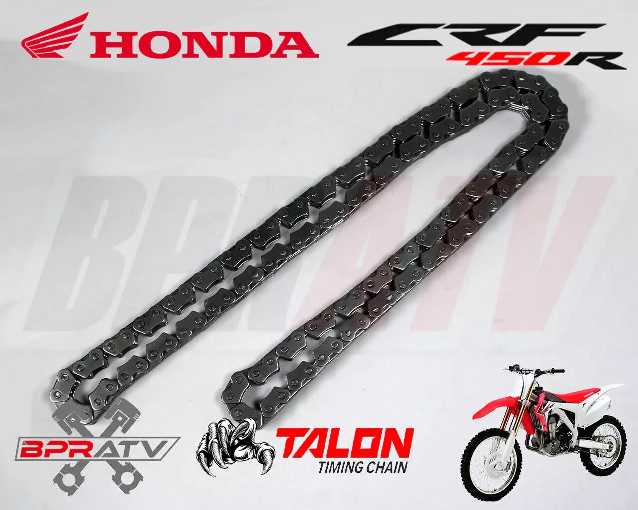 Honda CRF450R/RW 2017-2026 BPRATV Heavy Duty Cam Timing Chain OEM# 144