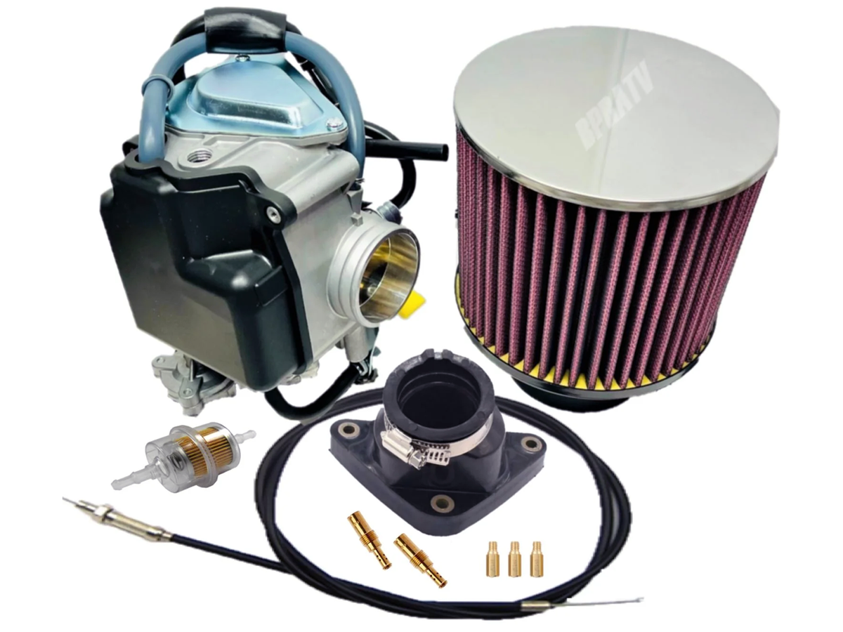 Honda 400EX Stock Carb Kit 400X Replacement Carburetor Set Intake Filt ...