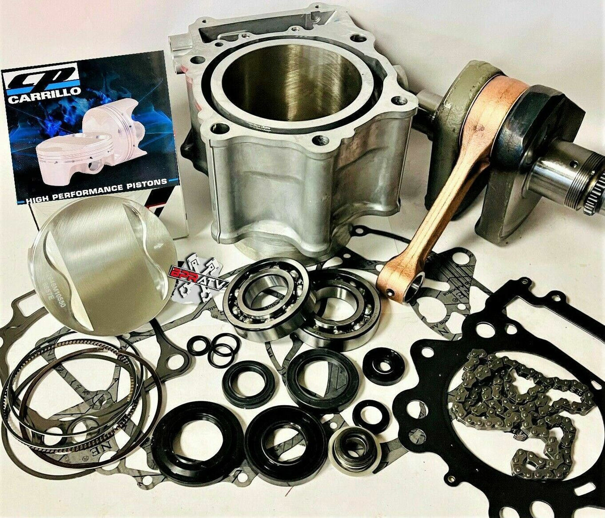 King Quad LTA 750 OEM Crankshaft Cylinder Complete Top Bottom Engine R ...