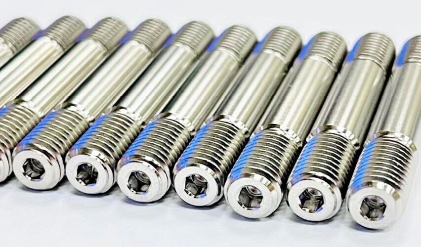 Banshee 392 421 Cub TITANIUM Bolt Stud Kit Cases Cylinder Head Studs B ...