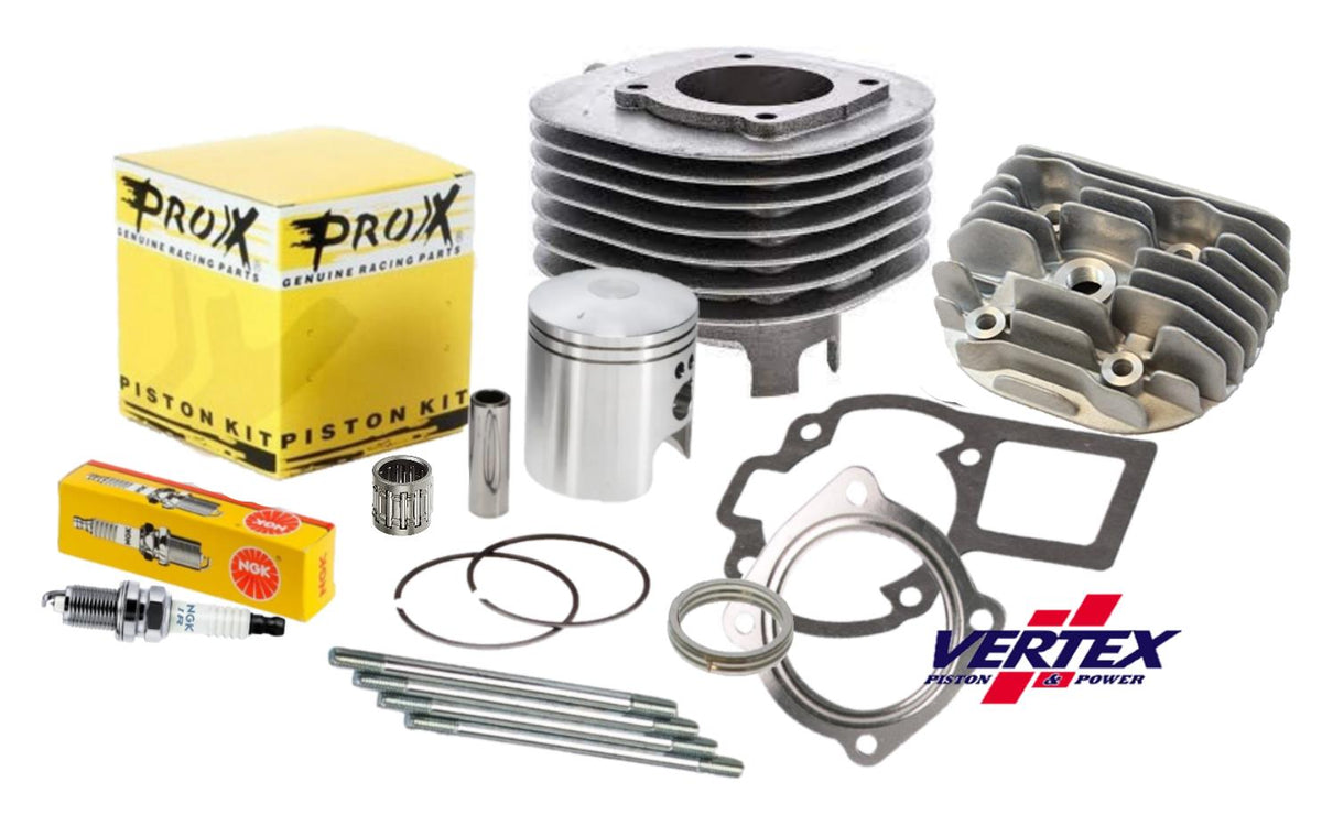KFX LT 80 Stock Bore Top End Rebuild Kit Suzuki LT-80 Replacement Repa ...