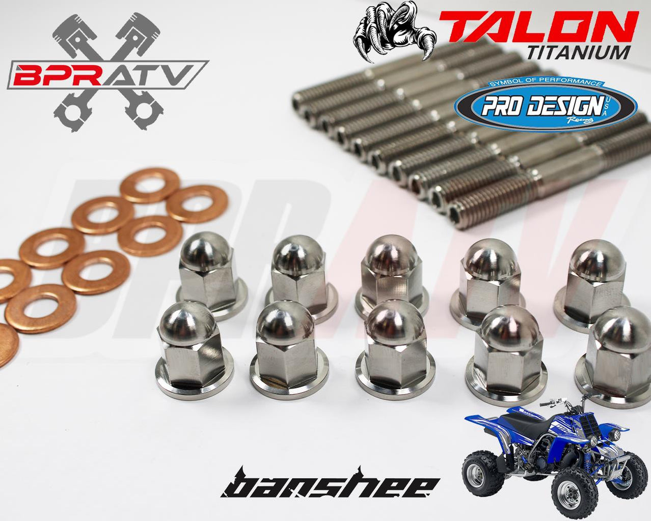 Banshee Athena 421 Cylinders Big Bore Stroker Complete Motor Engine Re ...