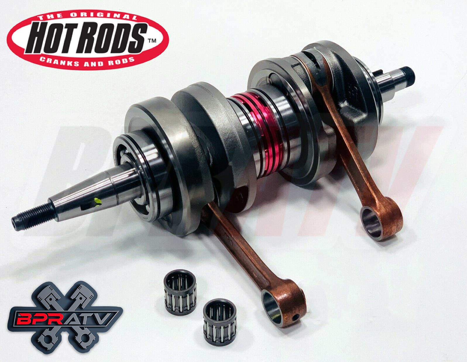 Yamaha Banshee Hot Rods +4mm Stroker Crankshaft Long Rods Crank Bearin ...