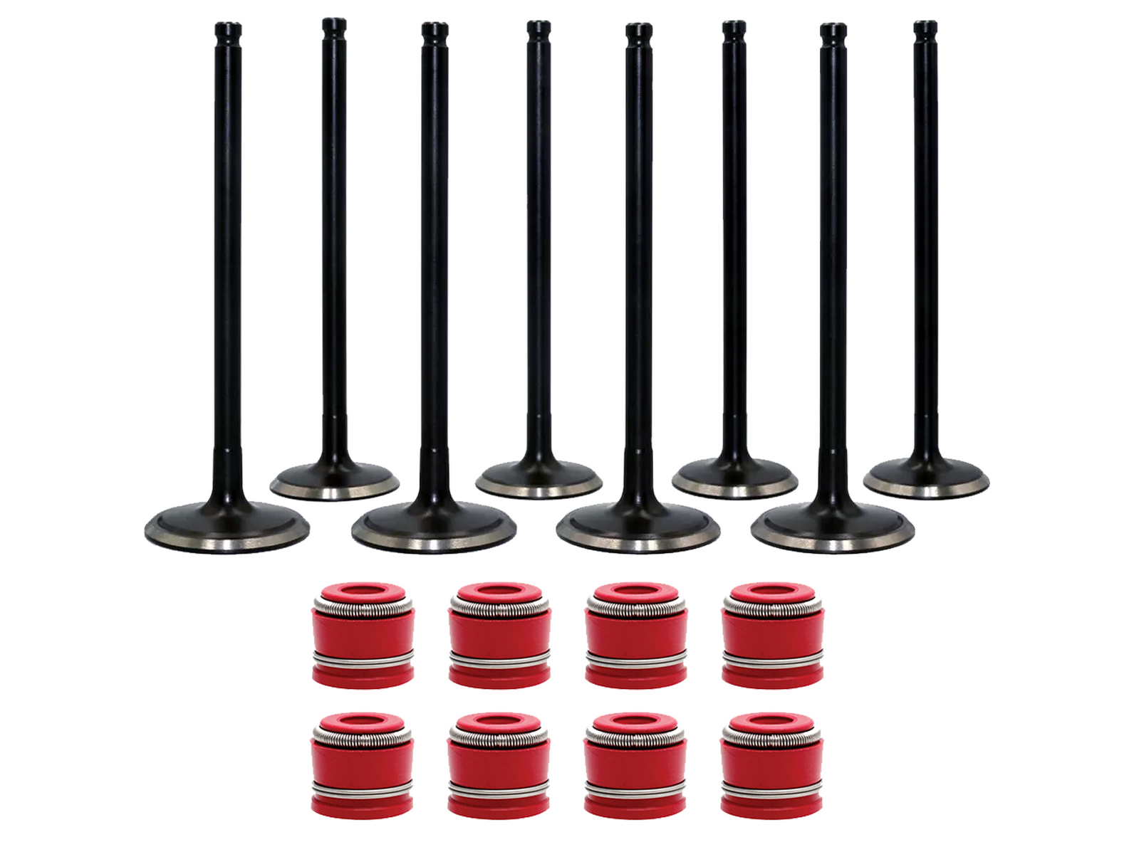 Brute Force Teryx 650 750 Kibblewhite Valves Valve Stainless Black Dia ...