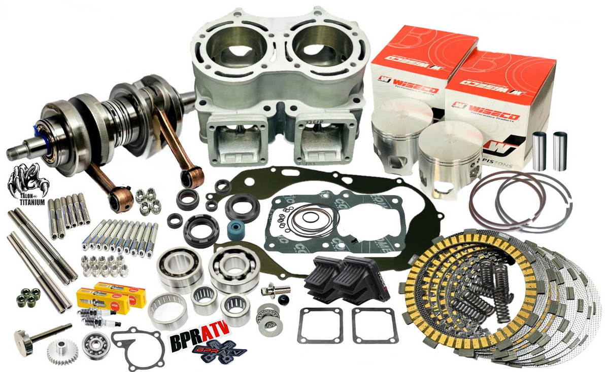Banshee 521 +10mm Drag Ported Cylinder Motor Engine Assembly Top Botto ...