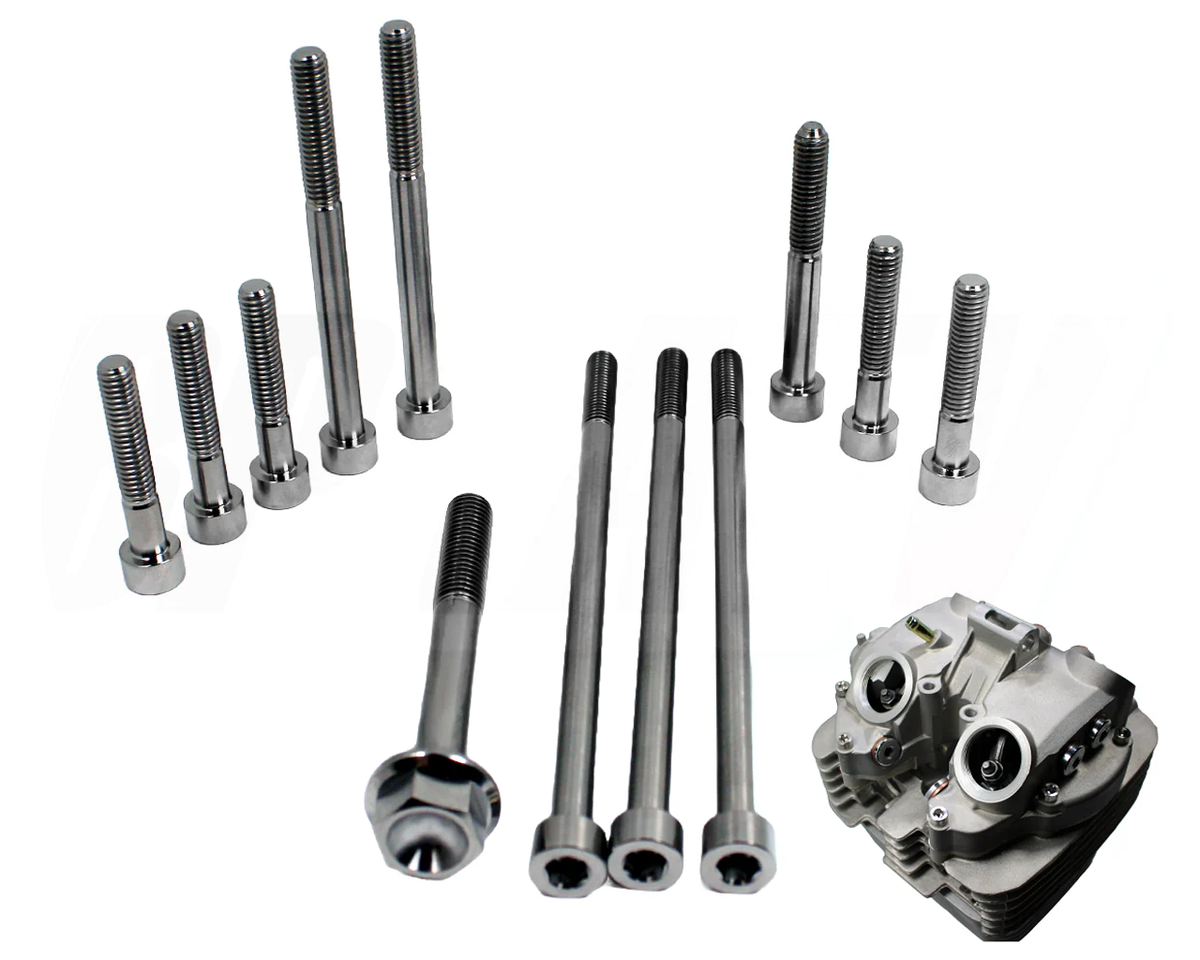 Honda TRX400EX TRX 400EX TITANIUM Cylinder Head Valve Cover Bolts Cam ...