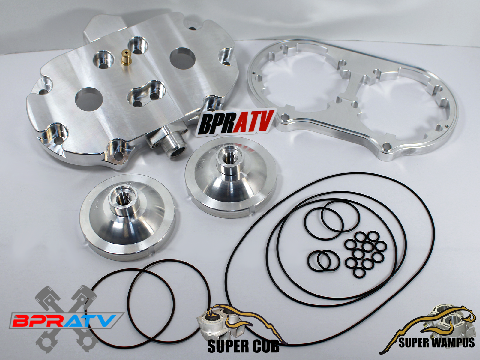 BPRATV Banshee Cheetah Super Cub Head BILLET Cylinder Head 23cc Domes