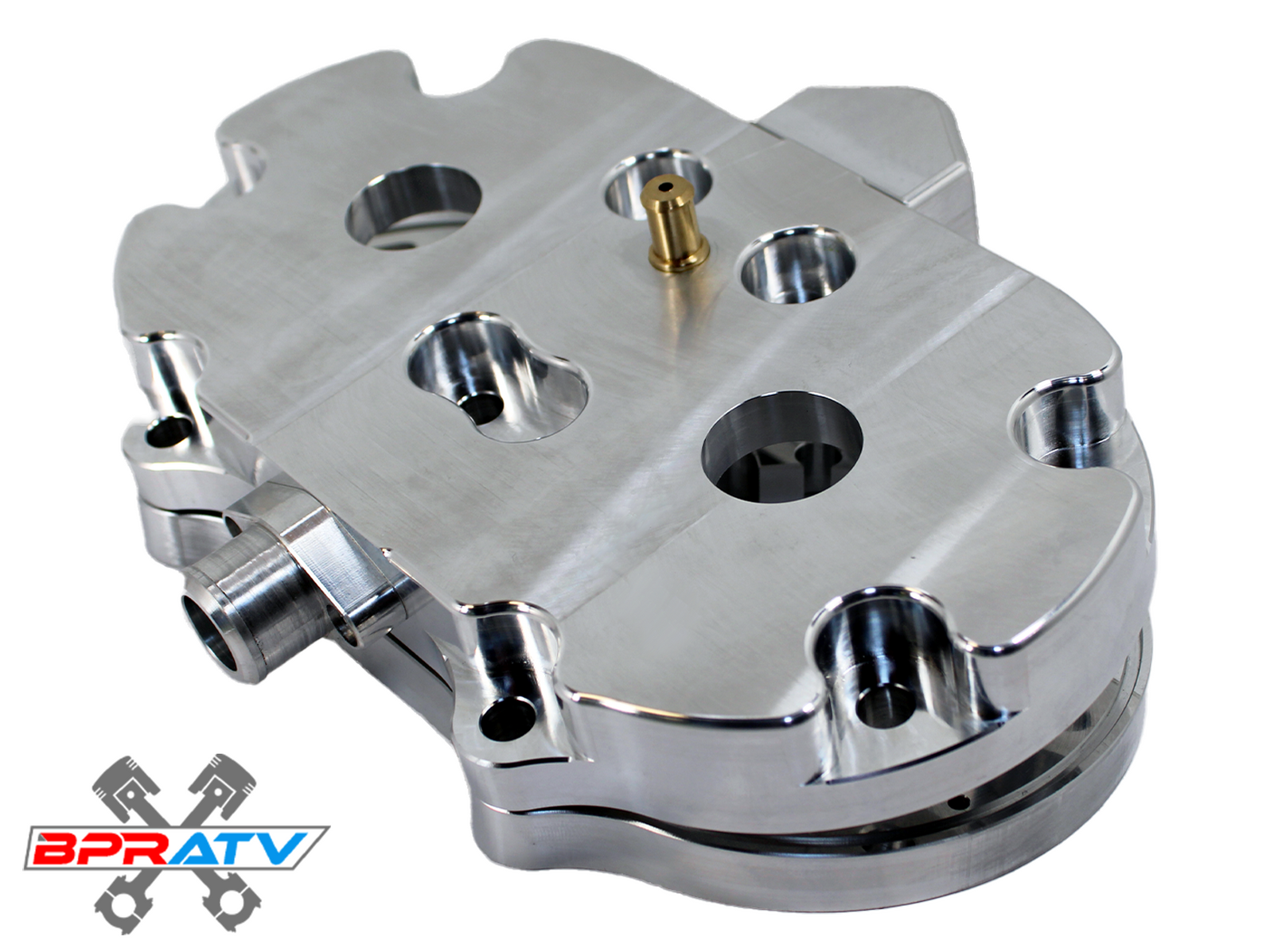 BPRATV Banshee SUPER CUB 521 496 472 BILLET Cylinder Head 23cc Domes O