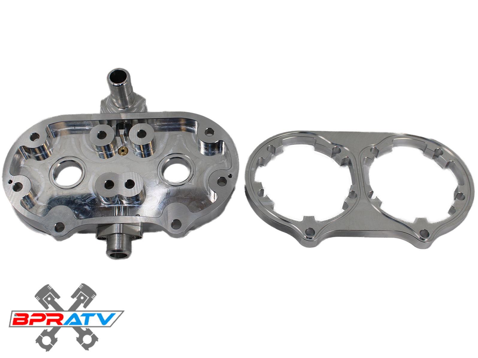 Yamaha Banshee Cheetah SUPER CUB Cylinder Head Shell Billet Head Cub O ...