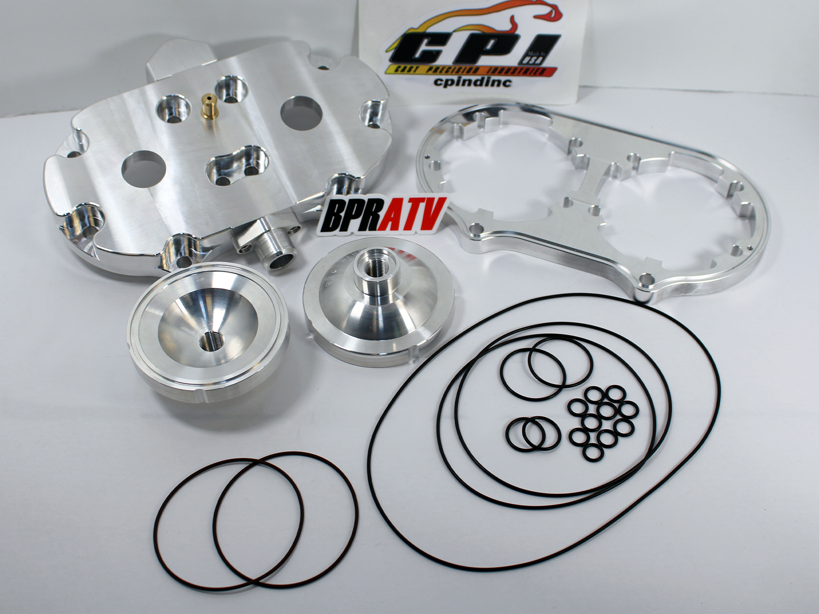 BPRATV Banshee Cheetah Super Cub Head BILLET Cylinder Head 23cc Domes