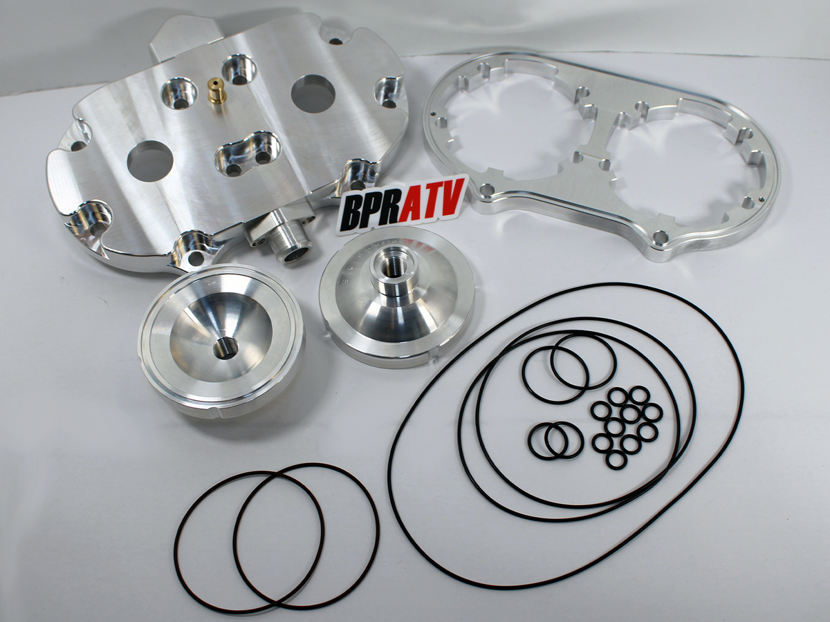 BPRATV Banshee SUPER CUB 521 496 472 BILLET Cylinder Head 23cc Domes O