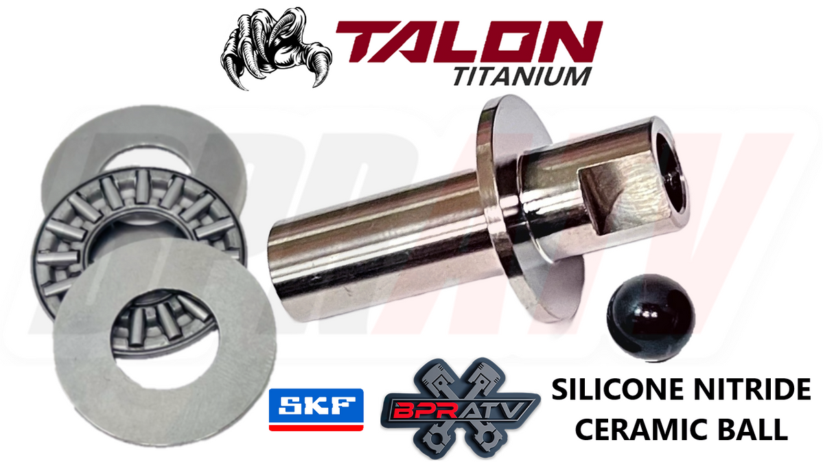 Banshee Drag TITANIUM Clutch Pusher SKF Pancake Bearing Pushrod Cerami — BPRATV