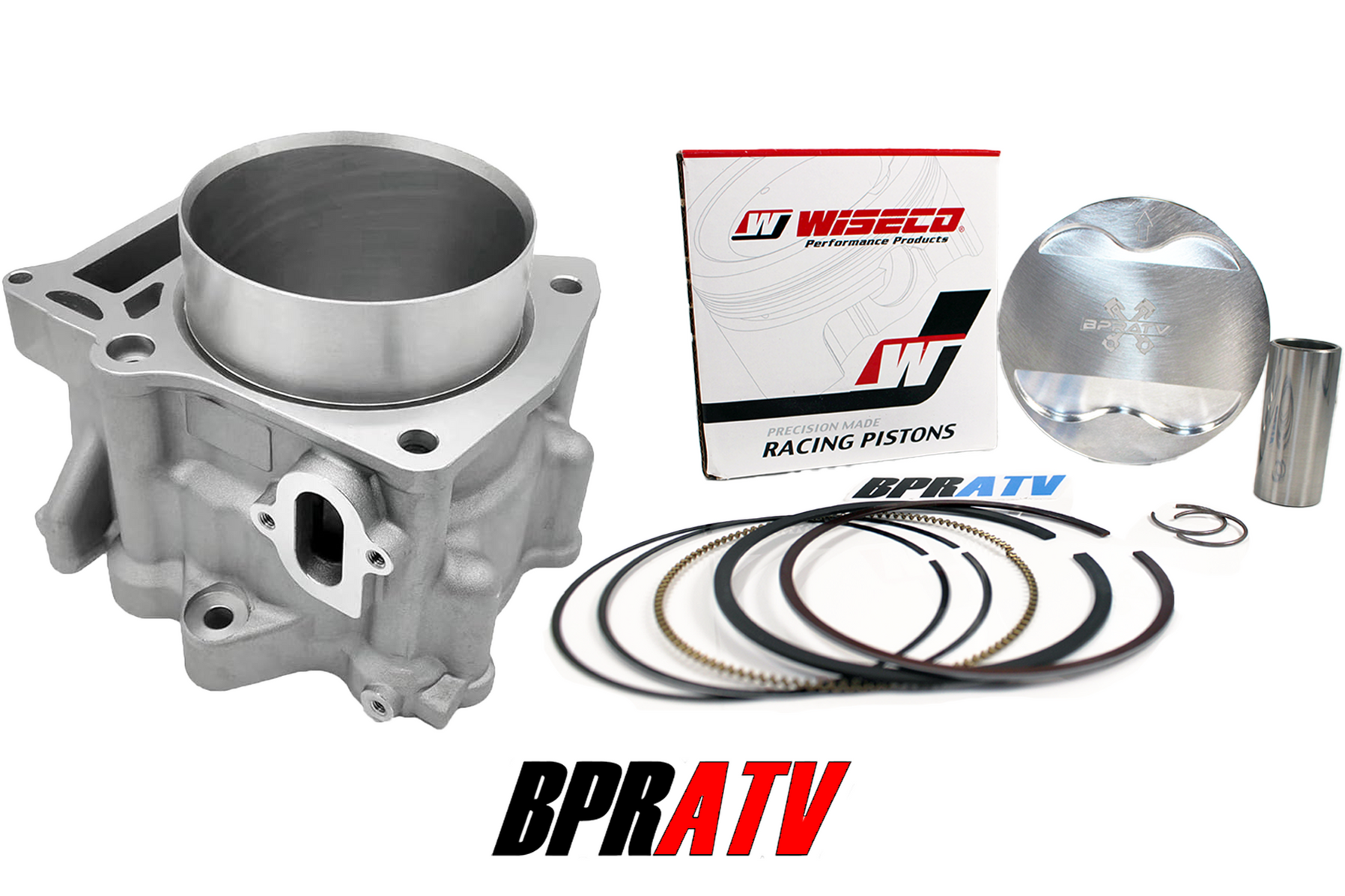 BPR 102mm 686cc Big Bore Piston Cylinder Kit Yamaha Grizzly Raptor Rhi ...