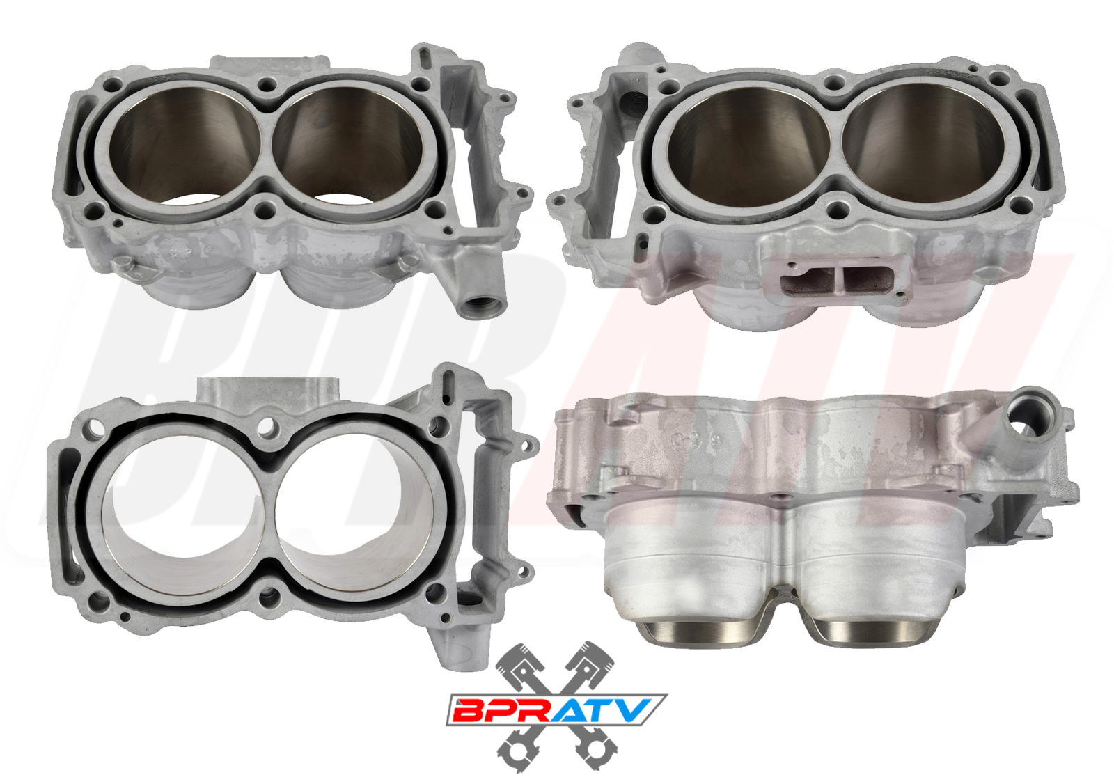 RZR XP1000 Engine Rebuild Kit 93mm CP Carrillo Pistons Cylinder Gaskets ...