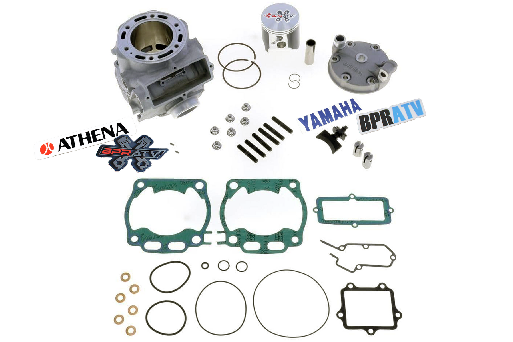 Yamaha YZ250 72mm 300cc Athena Big Bore Cylinder & Crankshaft Engine R ...