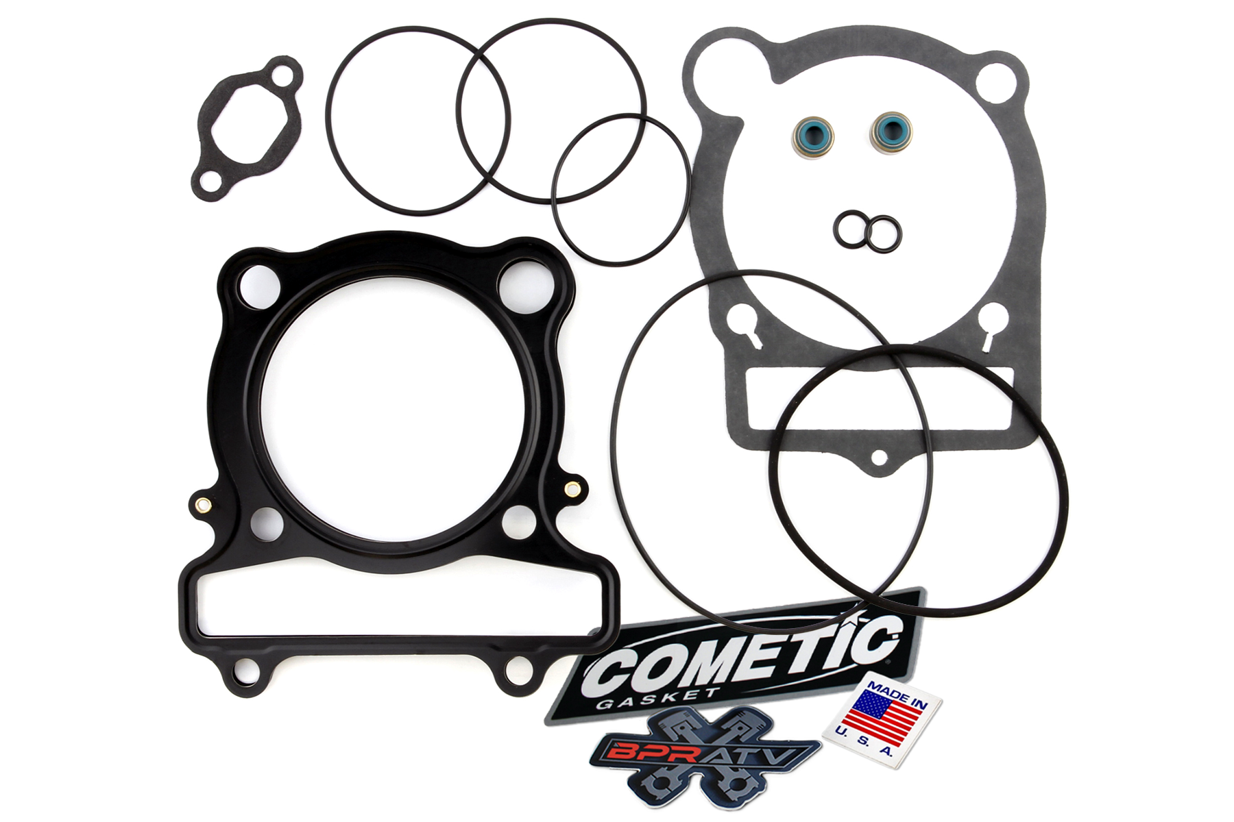 Yamaha Warrior Raptor Grizzly 350 85mm +2 Big Bore Top End Kit JE Pist ...