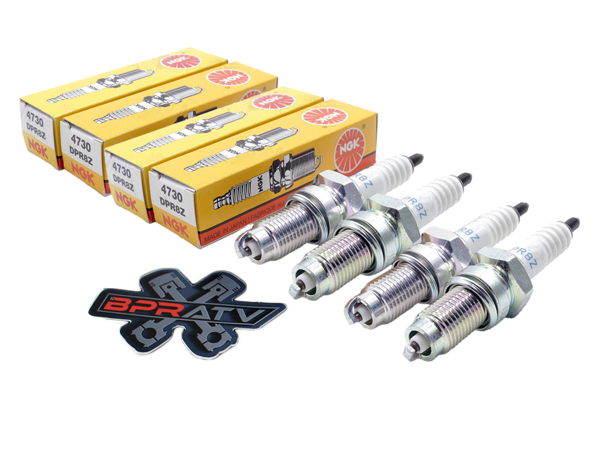 Honda Sportrax TRX400EX 400EX 400X DPR8Z Spark Plug NGK 4 Pack Replace — BPRATV