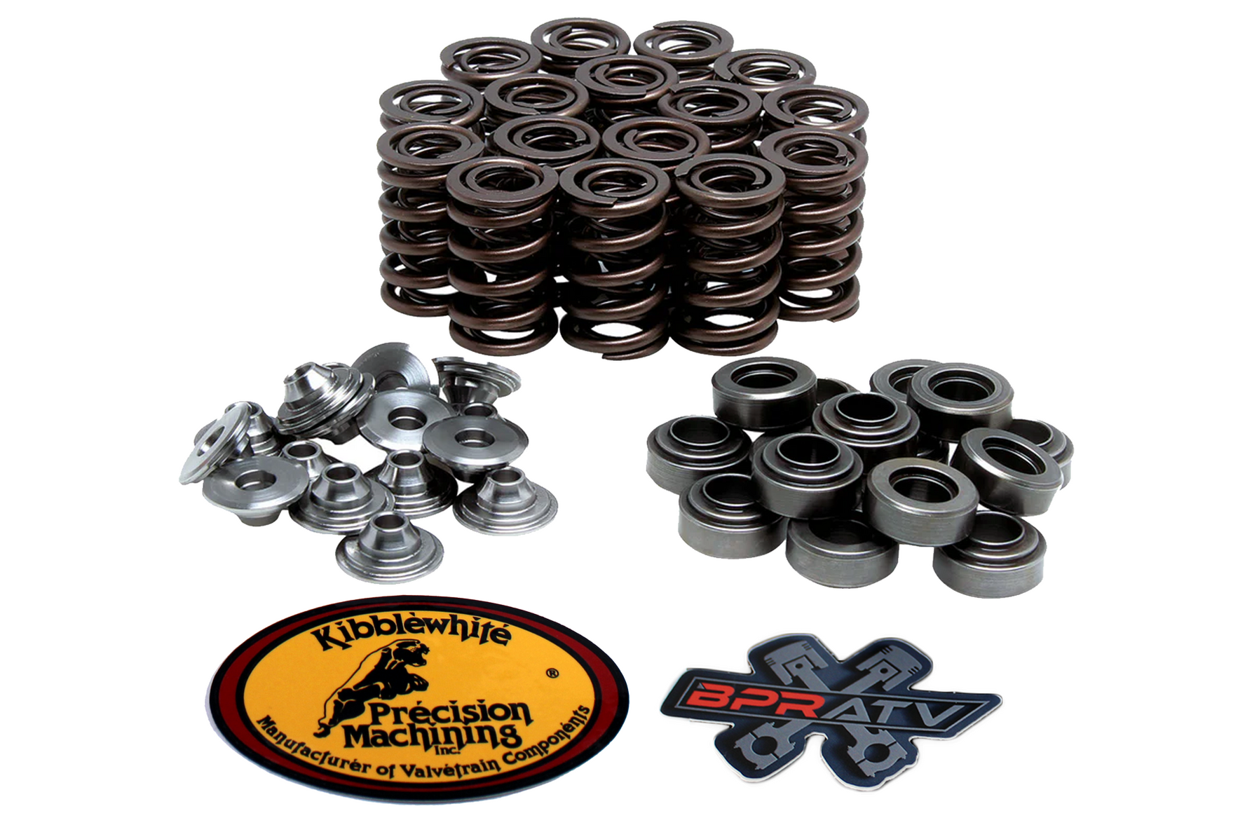 Kibblewhite Titanium Racing Spring Kit 93-98 Suzuki GSX-R 1100 / 93-95 ...