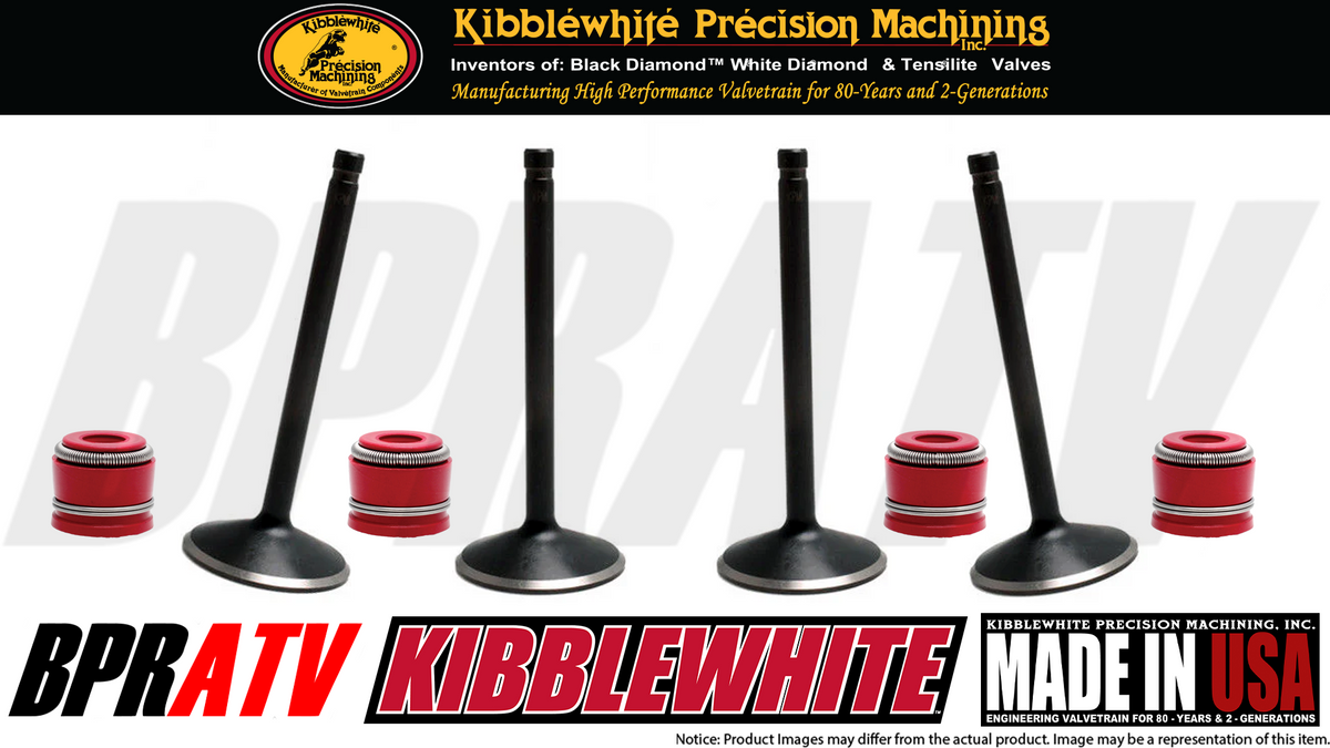 Yamaha Raptor 700 +1mm Kibblewhite Intake & Exhaust Valves Seals Top E ...