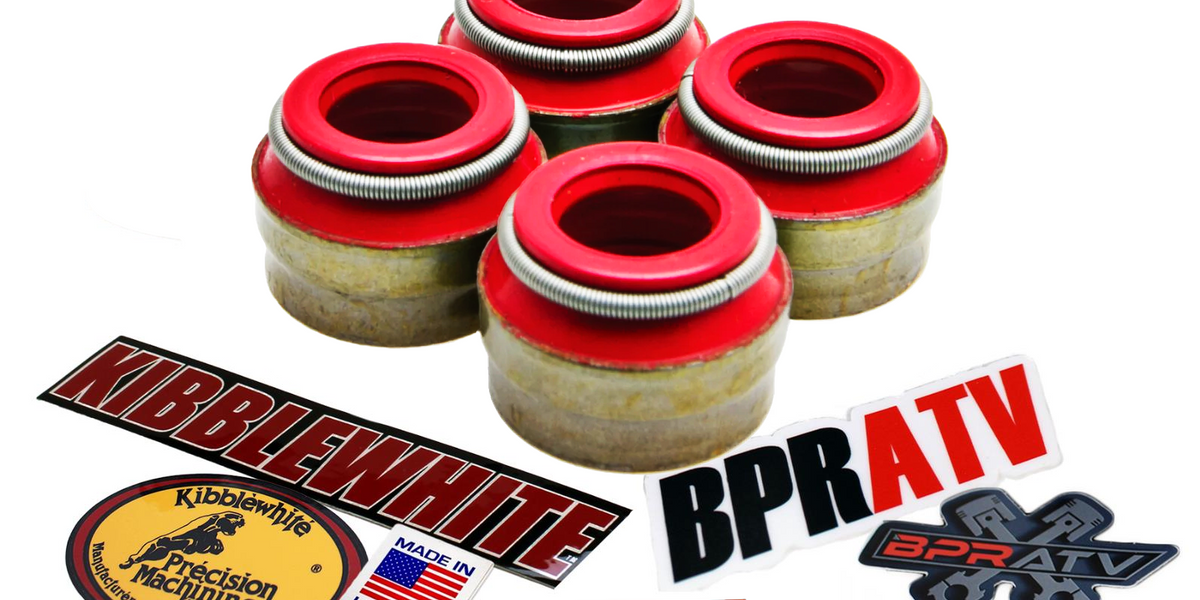 KTM 250cc SX-F XC-F EXC-F 350 450 500 Kibblewhite RED Viton Valve Stem ...