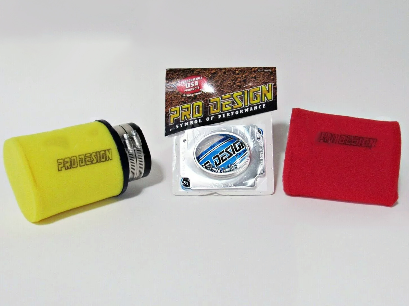 Pro Design Pro Flow Foam Air Filter Intake Box Kit Yamaha Banshee 350 ...