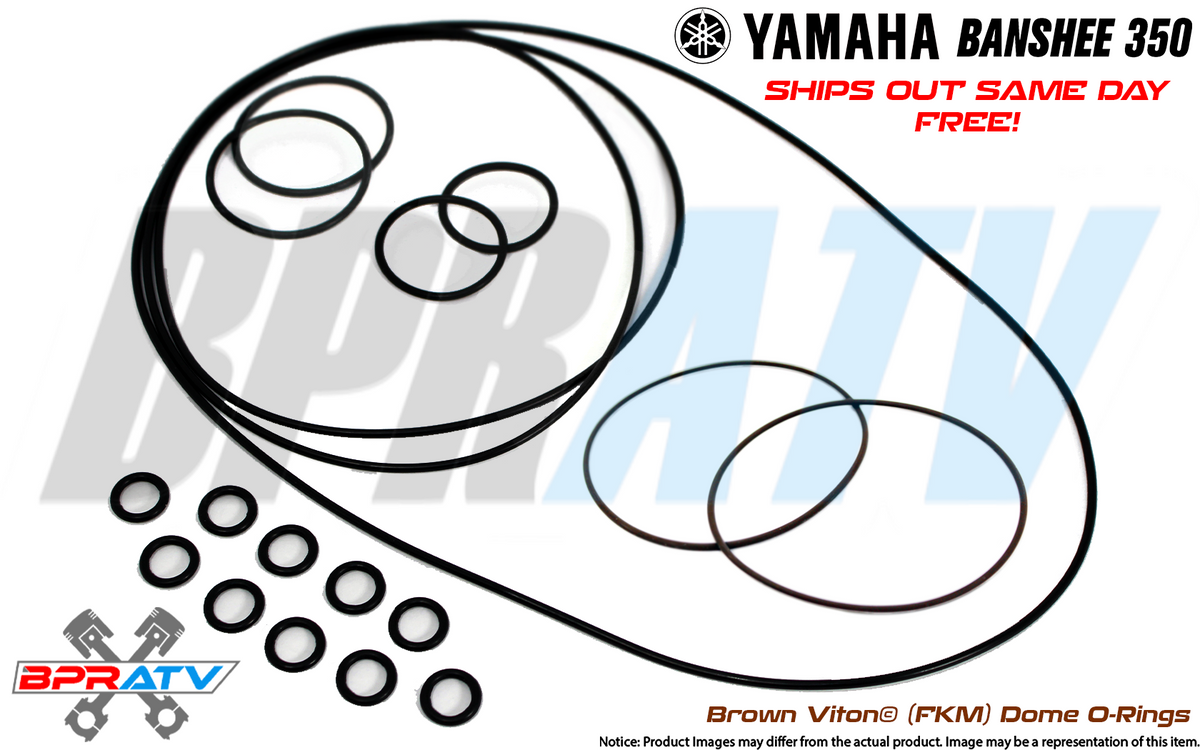 Yamaha Banshee Cheetah CUB Cool Head Orings O-rings BROWN VITON Domes ...
