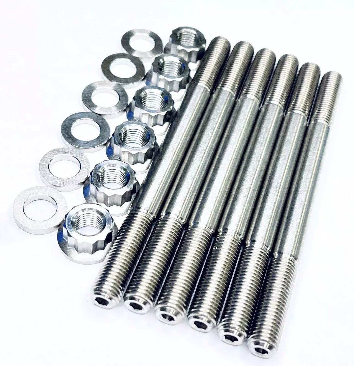BEST Sportsman 700 800 Head Studs TITANIUM Cylinder Head Stud Bolt Nut ...