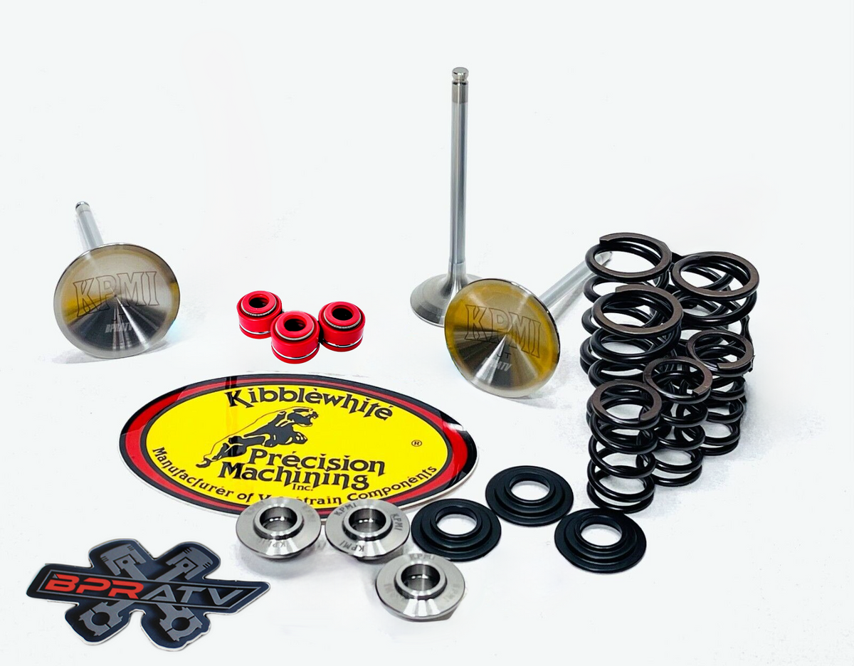 Yamaha YFZ450R YFZ 450R Kibblewhite Intake Valves Titanium Springs Red ...