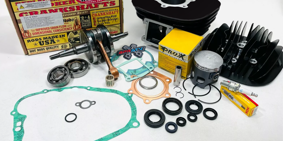 Yamaha Blaster 200 ProX Piston Cylinder Hot Rods Crank Motor Rebuild G ...