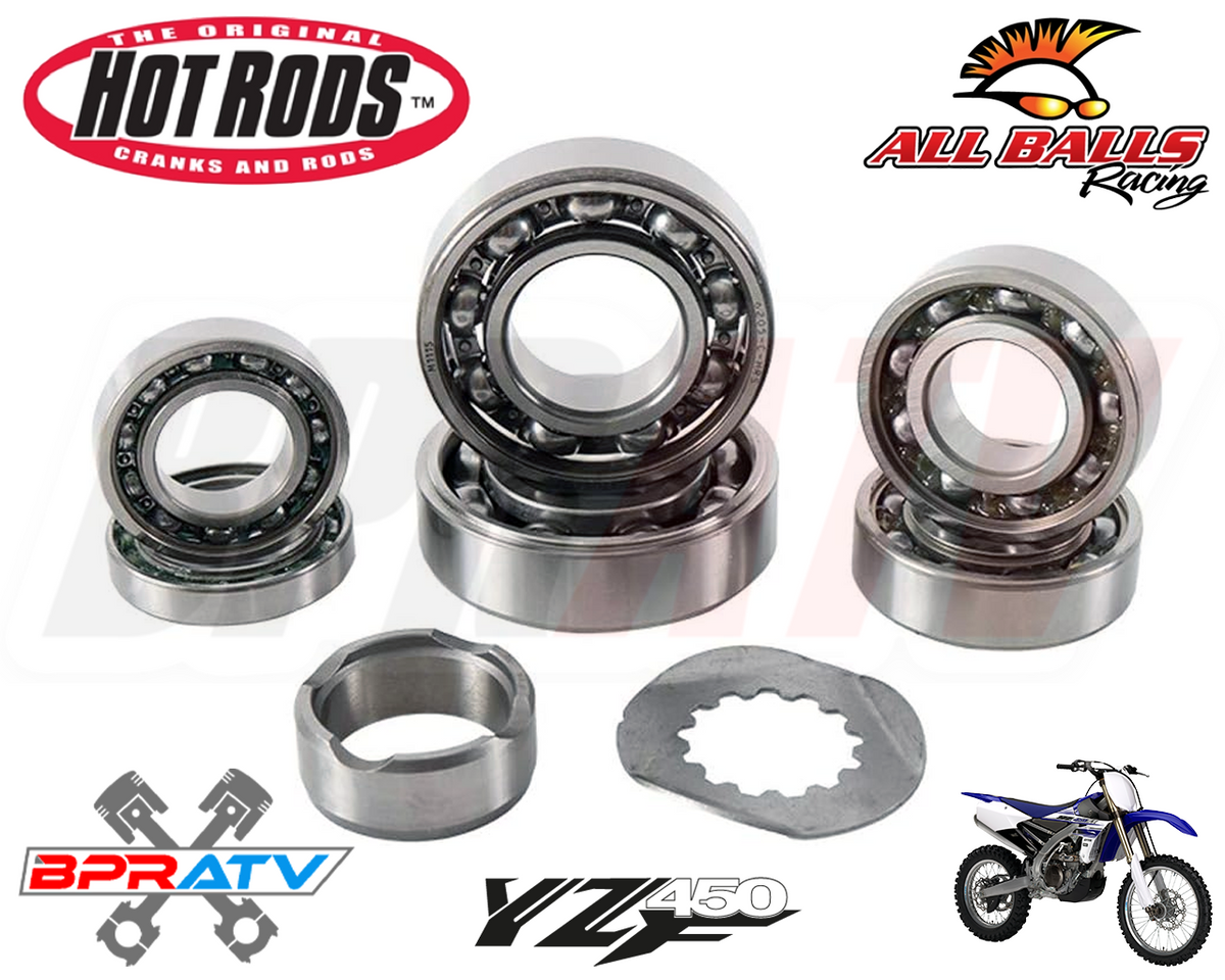 16-21 Yamaha YZ450F YZ 450F Hot Rods Heavy Duty Transmission Bearings ...