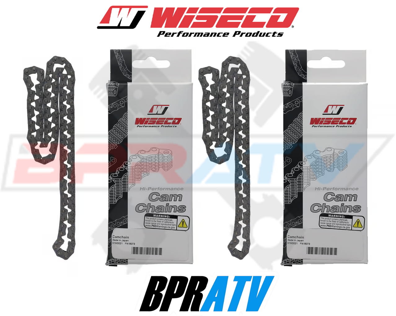 12 13 Kawasaki KRT750 Teryx4 KRT 750 4x4 WISECO Cam Chains Timing Chai ...
