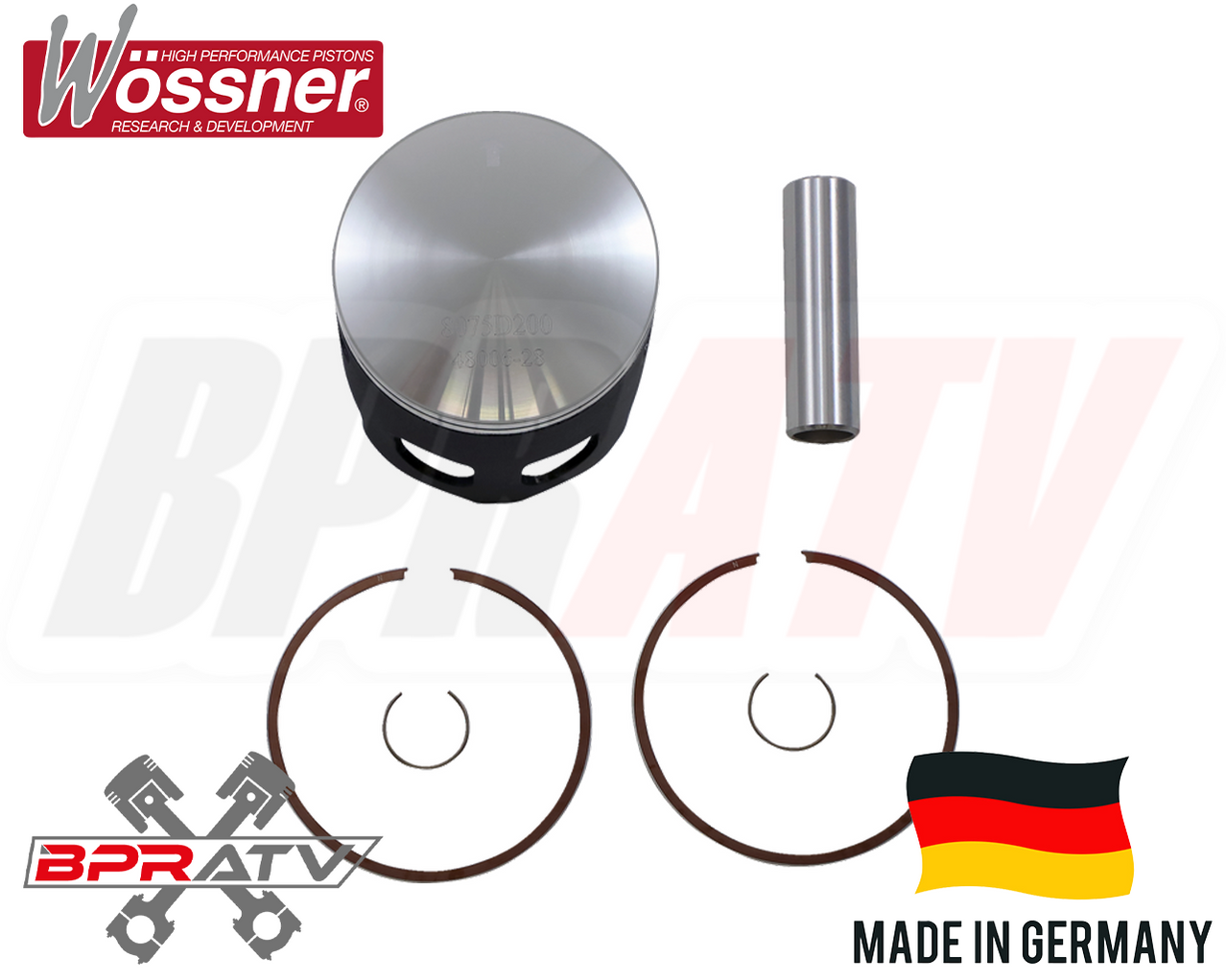 Best Suzuki LT80 Big Bore Kit 52mm LT-80 Quad Sport +2 mil Top End Reb ...