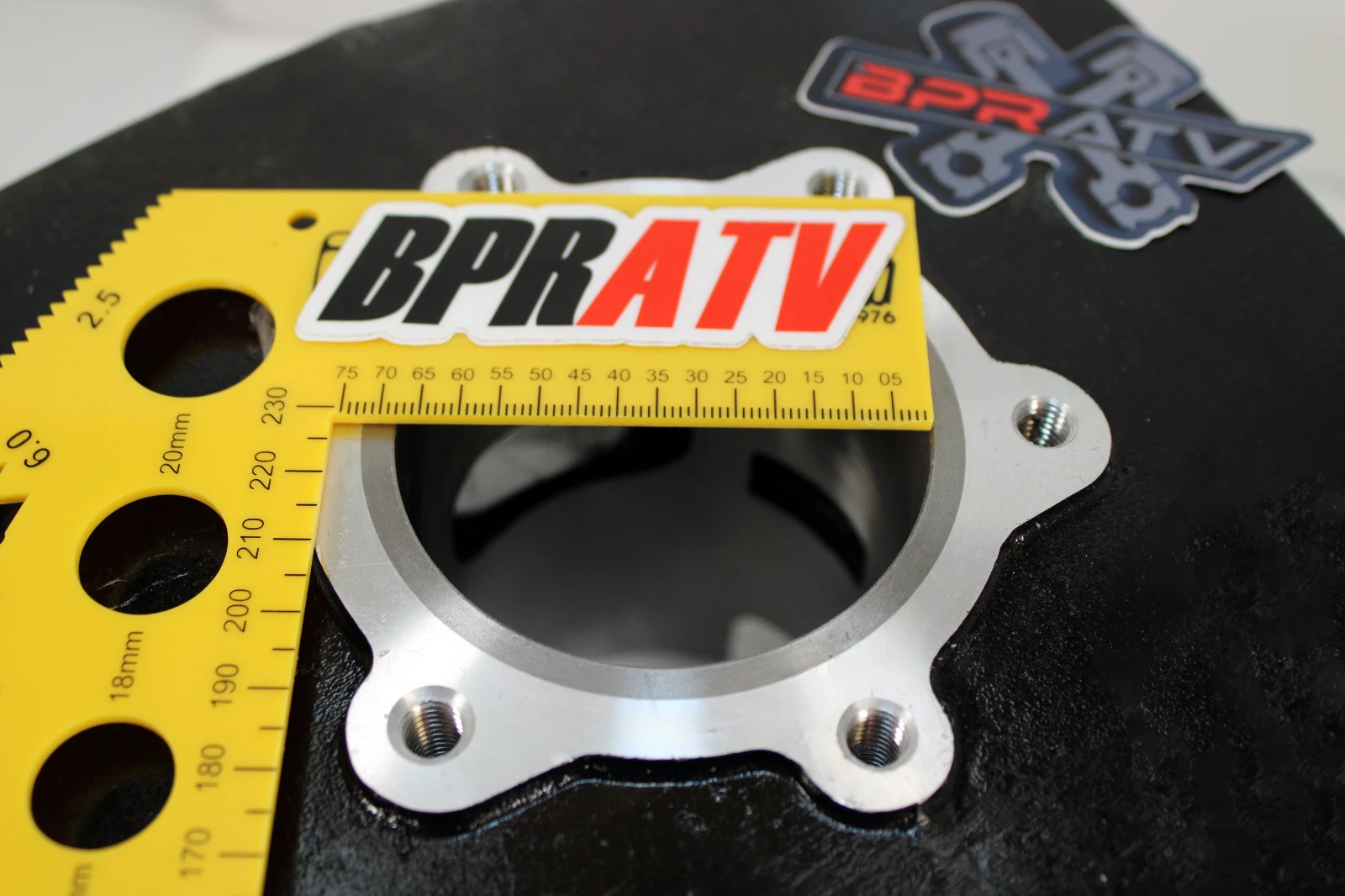 Yamaha Blaster Big Bore Kit 68mm Cylinder CP PISTON Complete Top End R ...