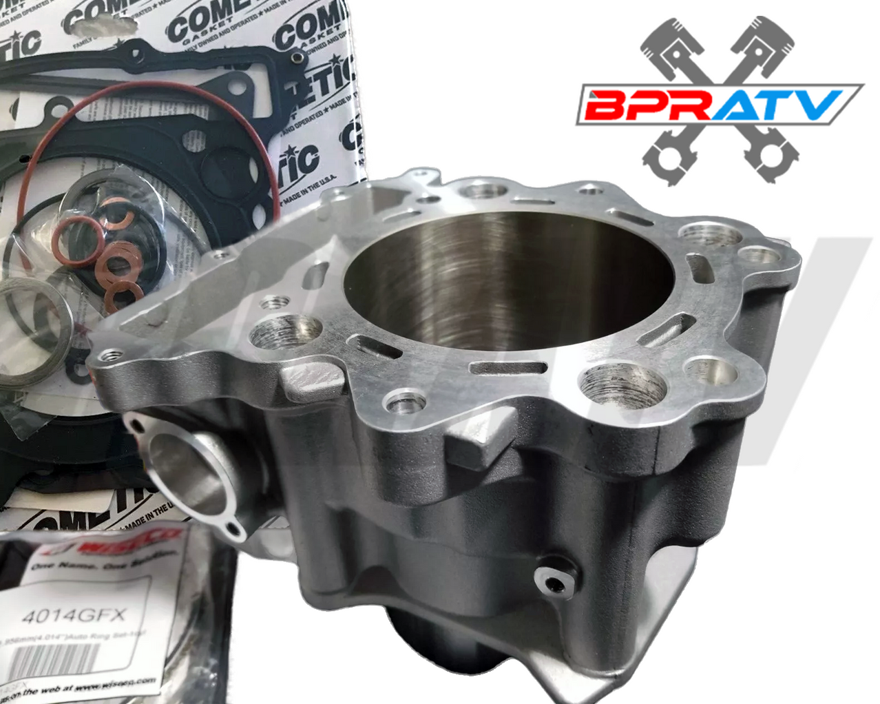 Yamaha Raptor 660 Big Bore 102mm +2 686cc Top End Rebuild Kit Nikasile ...