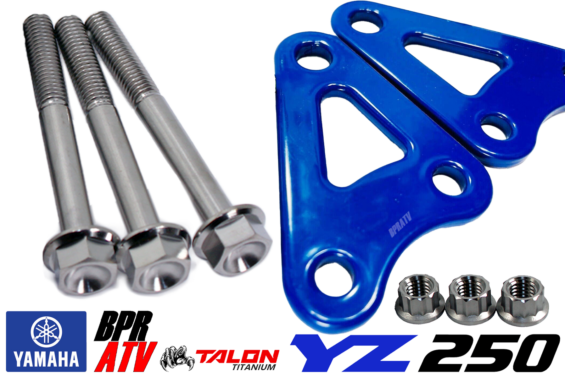 YZ250 YZ 250 Motor Mount Billet CNC Heavy Duty Engine Mounting TITANIU ...