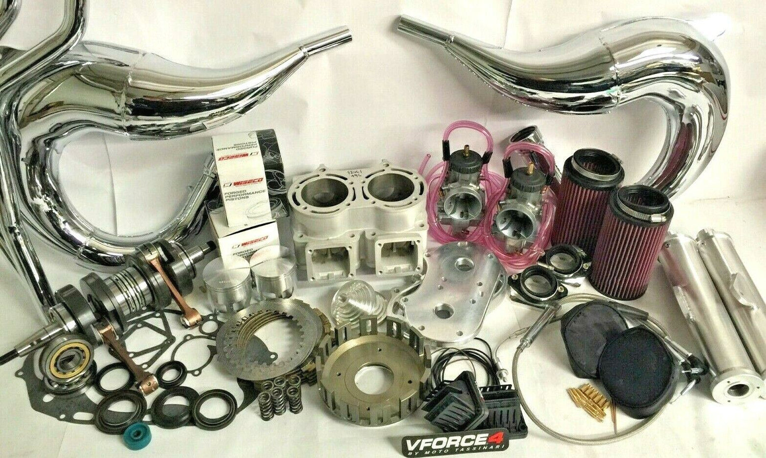 Banshee 421 Cheetah Cub Cylinder Kit Complete Rebuilt Motor Engine Reb ...
