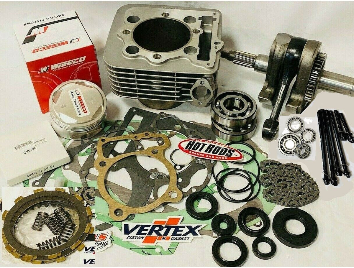 05+ TRX 400EX 400X Big Bore Rebuild Kit 87mm +2 Engine Motor Redo Asse ...