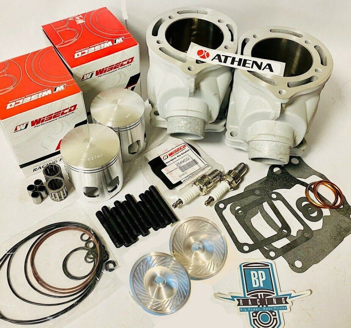 Banshee Athena Cylinders Big Bore 392 68mm Stock Crank Top End Rebuild ...