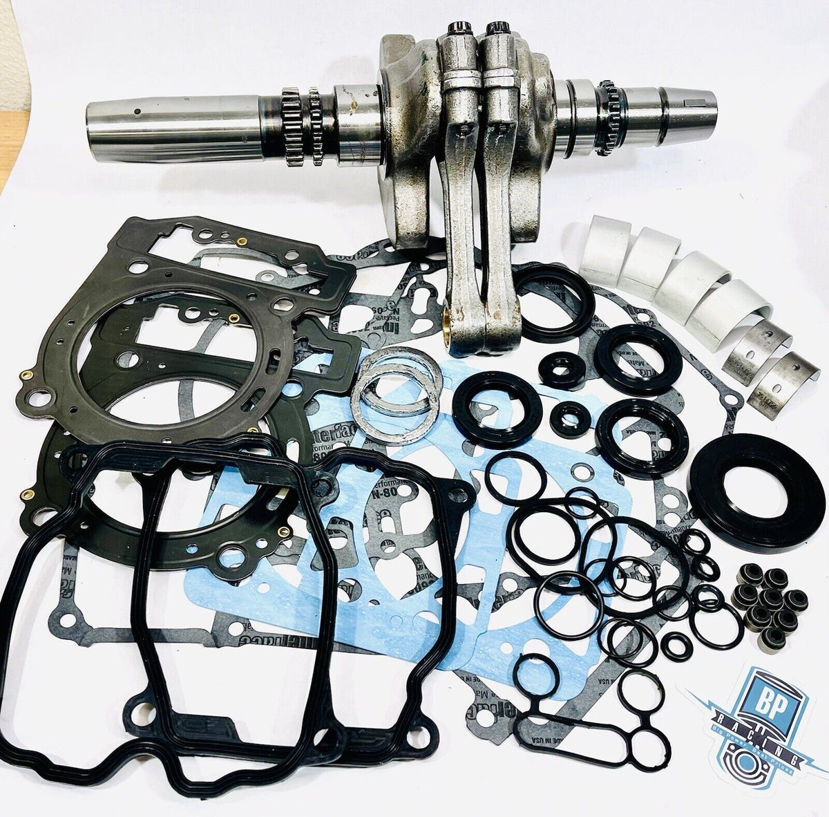 Can Am Commander 1000 Bottom End Rebuild Crank Rods Complete Assembly ...