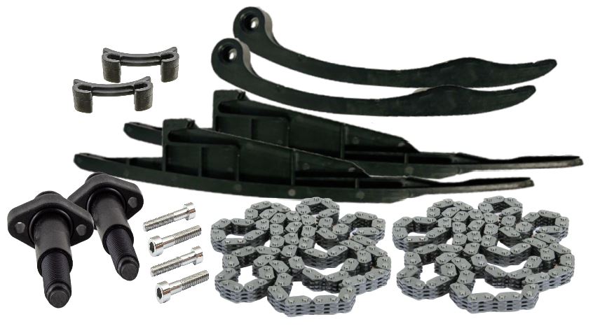 Can Am Commander 800 800R Cam Chain Tensioner Guides Front Rear Guide ...