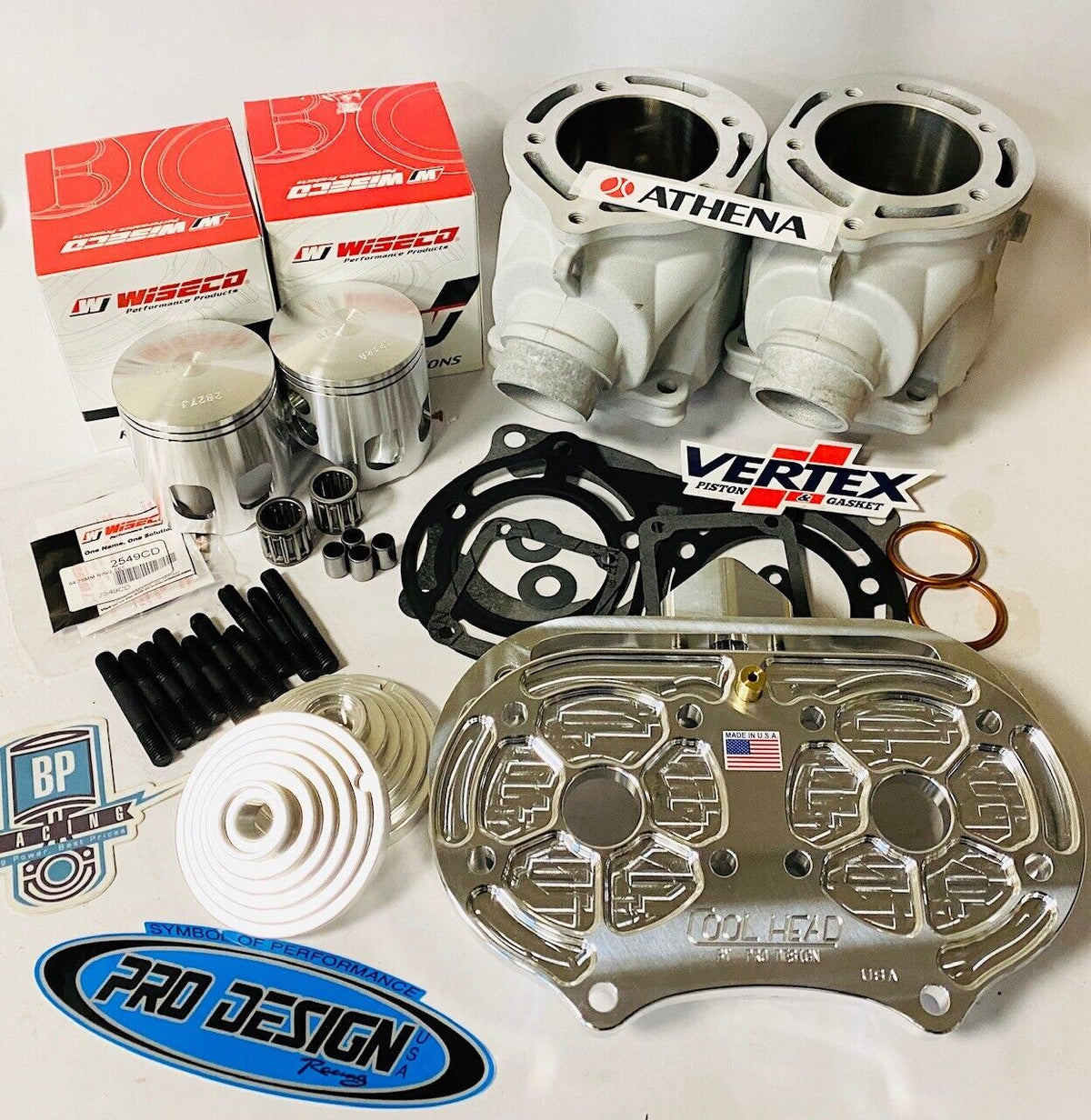 Banshee Athena Big Bore Cool Head 392 Cylinders Ported 22c Dome Use St ...