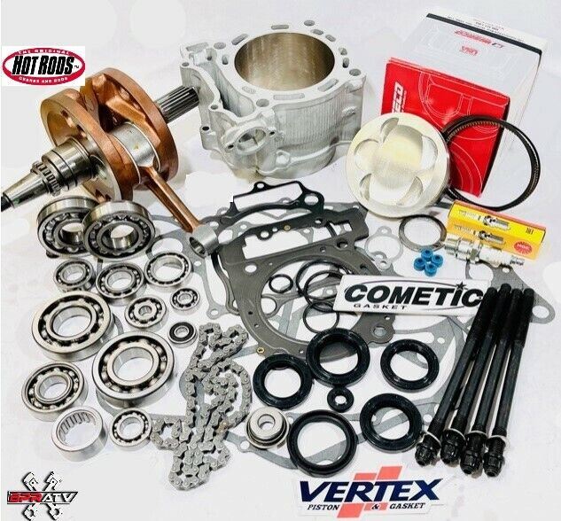 2009 KX450F KX 450F KXF 450 Complete Motor Engine Rebuild Kit Top Bott ...