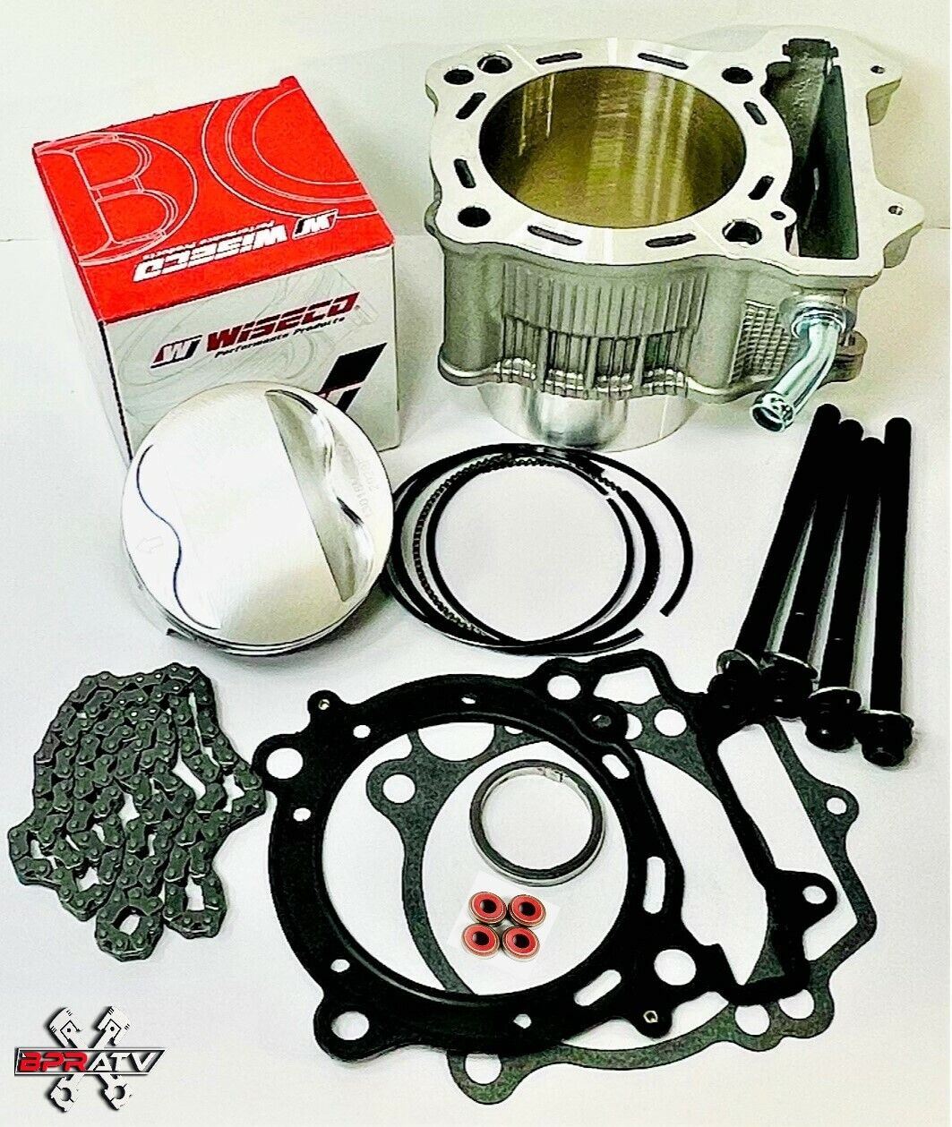 KFX400 KFX DVX 400 Big Bore Kit 94m Cylinder Complete Top End Rebuild ...