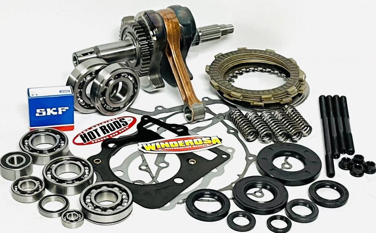 05+ 400X 400EX Stroker Rebuild Kit Hotrods +4mm Crank Bottom End Assem ...