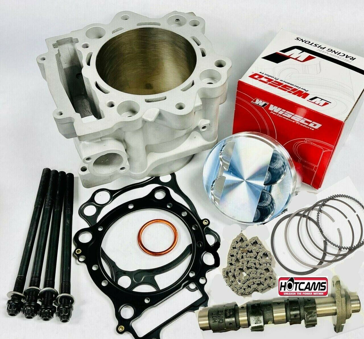 Raptor 660 Big Bore Kit Hi Comp Piston 12:1 102 mil Cylinder Stage 2 C ...