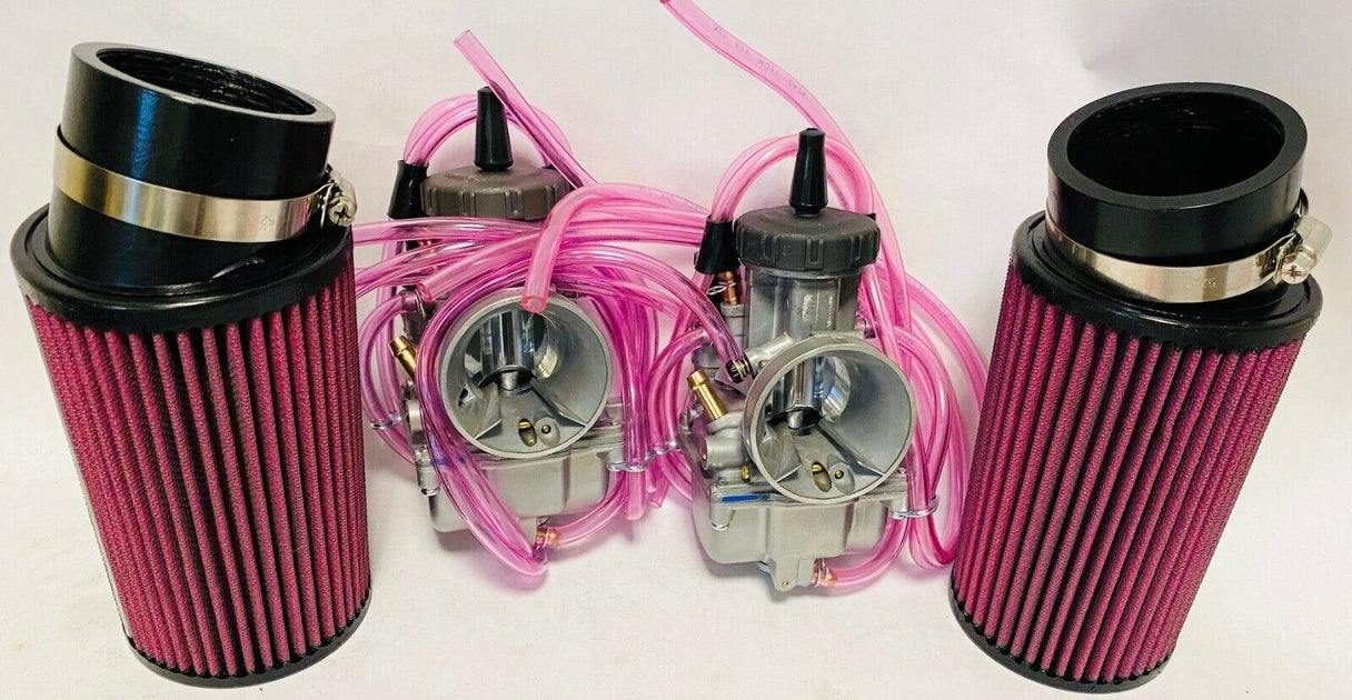 Banshee 34m 35mm PWK Style Knock Off Carbs Carb Quad Vent Carburetors ...