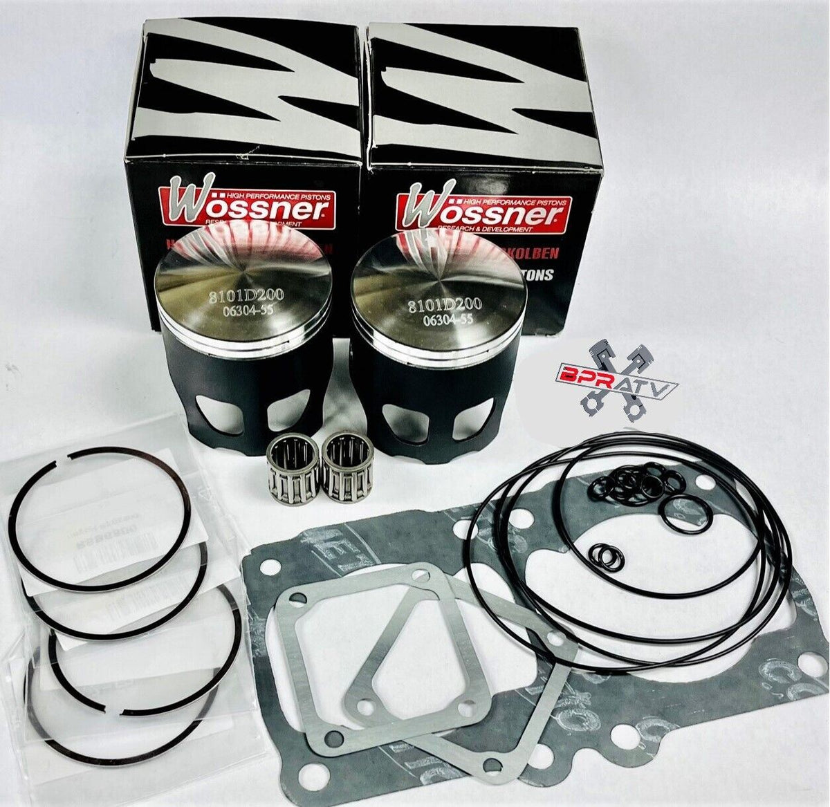 Banshee 465cc 10mm Cub Cylinder Wossner Pistons Replacement Piston Gas ...