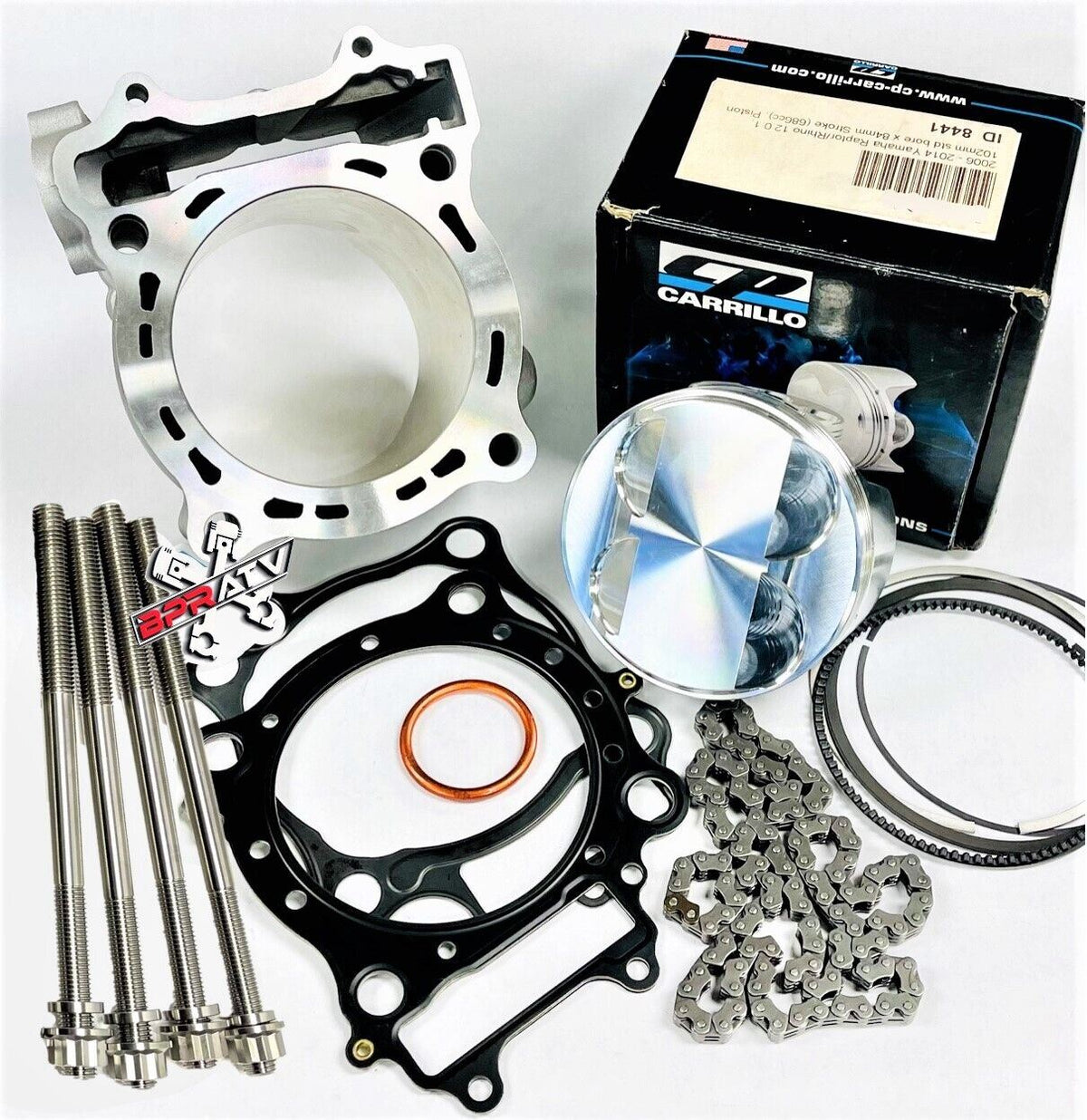 03-06 WR450F WR 450F 98m Big Bore Kit +3 Cylinder 480cc Top End Rebuil ...
