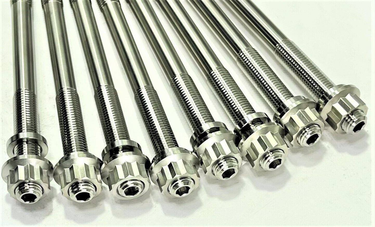 Wildcat 1000 X 4X Titanium Cylinder Head Stud Bolts Ti Studs Bolt Upgr ...